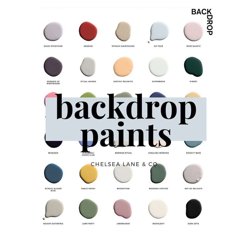 Backdrop Paints – Chelsea Lane & Company