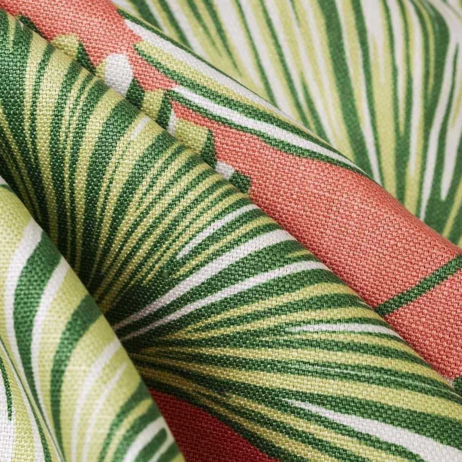 palm leaf pattern fabric